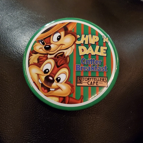 Disney | Jewelry | Chip N Dale Critter Breakfast Pin Disney Vintage ...